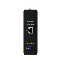 China Industrial Gigabit EPON GPON With 30W PoE Single Port DIN Rail For Passive Optical Network for sale