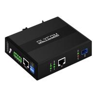 China Industrial Gigabit xPON PoE ONU | EPON/GPON Fiber Access Device with DIN Rail Mounting for sale