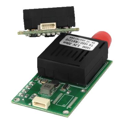 China Drone Optical Module CE Compliant TTL Data FC/ST/SC Fiber20KM/40KM/60KM/80KM for sale