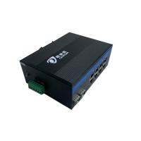 China 48VDC DIN Rail Mounting Industrial Unmanaged POE Switch 8 Gigabit RJ45 Ports for sale