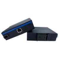 China 2 Port Industrial Ethernet Media Converter 10/100/1000M Support Wide Voltage for sale
