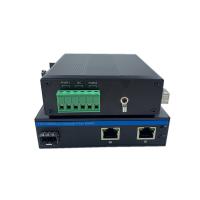 China Hardened Network Switch 10/100Mbps Fiber Fast Ethernet Unmanaged IP40 DC12V DC24V for sale