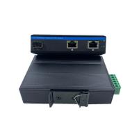 China Hardened Network Switch 10/100Mbps Fiber Fast Ethernet Unmanaged IP40 DC12V DC24V for sale