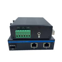 China Industrial Network Switch Gigabit Fiber Din Rail 6KV Surge IP40 Fanless Unmanaged for sale