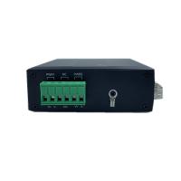 China 4 Port Industrial Network Switch Gigait SFP Fiber Optic Ethernet Unmanaged Din Rail for sale