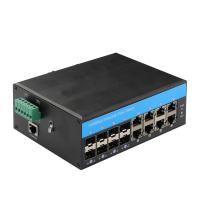 China IP40 Manageable Switch 8 Port With 8 SFP Fiber Ports And 1 Console Port for sale