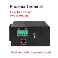 China IP40 Manageable Switch 8 Port With 8 SFP Fiber Ports And 1 Console Port for sale
