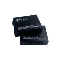 China Unmanaged 5VDC Lc Fiber Switch , 40KM 2 Port Rj45 Switch With POE for sale