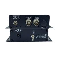 China HD 1080P Video Digital Optical Converter 2 Port AHD CVI TVI FC Fiber 20km Single Mode for sale