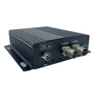 China 1080P BNC Video To Optical Fiber Converter With RS485 Data FC On Multimode Fiber for sale