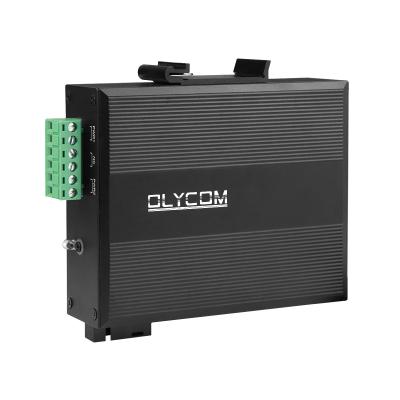 China 20KM WDM Media Converter Fast Ethernet Rugged Industrial Network Mini Size Unmanaged for sale
