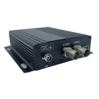 China Analog Video Media Converter With RS485/RS422 Data SM/MM Fiber Extension CE DC5V DC12V for sale