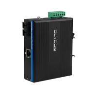 China 40KM Gigabit Ethernet Media Converter SC Fiber Singlmode Unmanaged Rugged Case CE FCC for sale