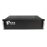 China 3U Video Media Converter Rack Chassis Dual Power Supply For Video Fiber Converter Modules for sale