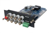 China 3U Video Media Converter Rack Chassis Dual Power Supply For Video Fiber Converter Modules for sale