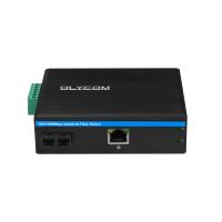 China 60KM Industrial PoE Media Converter Gigabit Ethernet SC Fiber Duplex Unmanaged Mini Size for sale