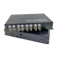 China 16ch RS485 Data Fiber Video Media Converter BNC Port For Cctv Camera for sale
