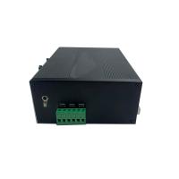 China 40Gbps Industrial Unmanaged POE Switch 10/100Base SFP Fiber Ports Switch PoE Industrial for sale
