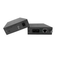China PoE Fiber Media Converter 20KM Megabit 30W Active PoE 48V Output SC Port Unmanaged for sale