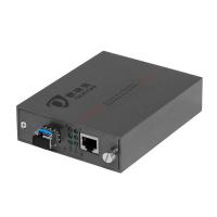 China 10/100M PoE Media Converter SFP Fiber Optics With LFPT Feature Unmanaged DC5V for sale
