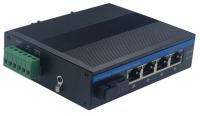 China 5 Port Industrial Network Switch Hub 10/100Mbps SC Connector Unmanaged Realtek Based for sale