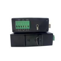 China Industrial PoE Media Converter 15.4W 30W Unmanaged Fast Ethernet DIN Rail CE Mini Size for sale