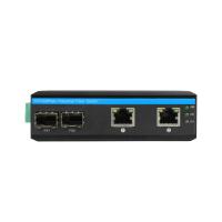 China CE 10/100Mbps Industrial Network Switch 2 SFP Port And 2 Ethernet Port Unmanaged for sale