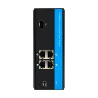 China 4 Port Industrial Fiber Switch Gigabit Ethernet Unmanaged IP40 Outdoor Use CE for sale