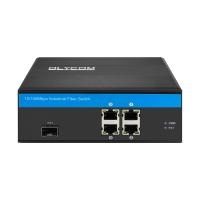 China 5 Port Industrial Fiber Switch 10/100M Fast Ethernet DIN Rail Unmanaged Fanless CE for sale