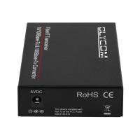 China Mini Fiber Optic Media Converter Fast Ethernet Unmanaged Singlemode Multimode Duplex for sale