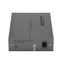 China Gigabit Fiber Ethernet Media Converter Unmanaged SFP Slot DC5V Rack-Mount Design CE for sale
