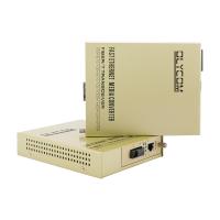 China WDM Media Converter 100Mbps Rack Mount Fiber Copper Extender Unmanaged for sale