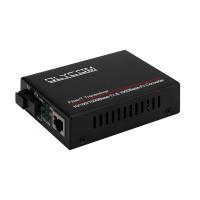 China Single Fiber WDM Optic Media Converter Gigabit Unmanaged 14-Slot Rack Mountable 20KM for sale