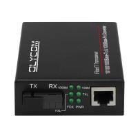 China Single Fiber WDM Optic Media Converter Gigabit Unmanaged 14-Slot Rack Mountable 20KM for sale
