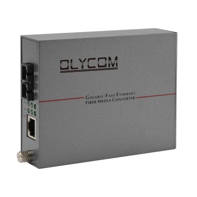 China PoE Fiber Media Converter 20KM Megabit 30W Active PoE 48V Output SC Port Unmanaged for sale