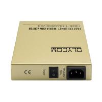 China SFP Slot Rack Media Converter 1310nm Single Mode Fiber Ethernet Converter Unmanaged for sale