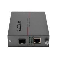 China 10/100M PoE Media Converter SFP Fiber Optics With LFPT Feature Unmanaged DC5V for sale