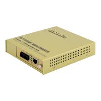 China Gigabit Media Converter Unmanaged AC Input 2 Core SC Port Singlemode 100KM CE for sale