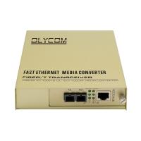 China Gigabit Media Converter Unmanaged AC Input 2 Core SC Port Singlemode 100KM CE for sale