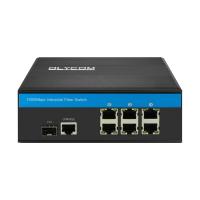 China 6RJ45 Ports Manageable Poe Switch ,  Rugged Network Switch 100m POE Distance for sale