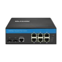 China 6RJ45 Ports Industrial Managed POE Switch for sale