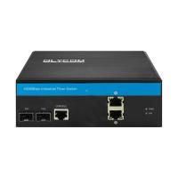 China EMC Industrial Grade 4 Port Industrial Managed POE Switch 2SFP Ports 2RJ45 Ports for sale