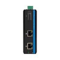 China POE SC Connector Dual Fiber Industrial Switch Hub With 2 RJ45 Ports Network Switch for sale