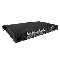 China 16 Port AHD CVI TVI CVBS Video To Fiber Converter HD 1080P CCTV Monitoring AC220V for sale