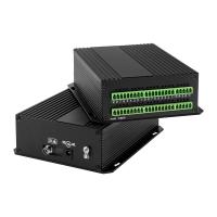 China Dry Contact Closure Fiber Optical Converter Bidi Closed 8 Port Rack Mountable for sale