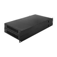 China 3G SDI Video Ethernet Data Fiber Converter Bidi RS232 Contact Closure Optical Extender 1U Rack for sale