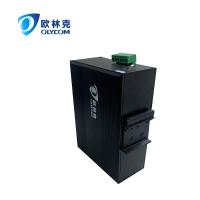 China Industrial Managed Ethernet Gigabit 2.5G SFP Switch LC Connector 8 Port UTP Copper for sale