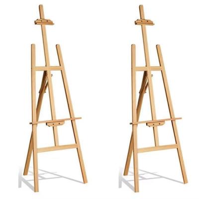 China Adjustable Wooden Easel Stand Wedding , Multi Purpose Canvas Easel Stand OEM for sale