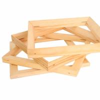 China Wooden Canvas Frame Custom Size Wood Stretcher Bars For Canvas And Wall Art for sale