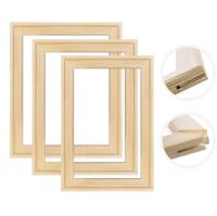 China MDF Board Pine Canvas Stretcher Bars Kiln Dried Splinter Free For DIY Framing for sale